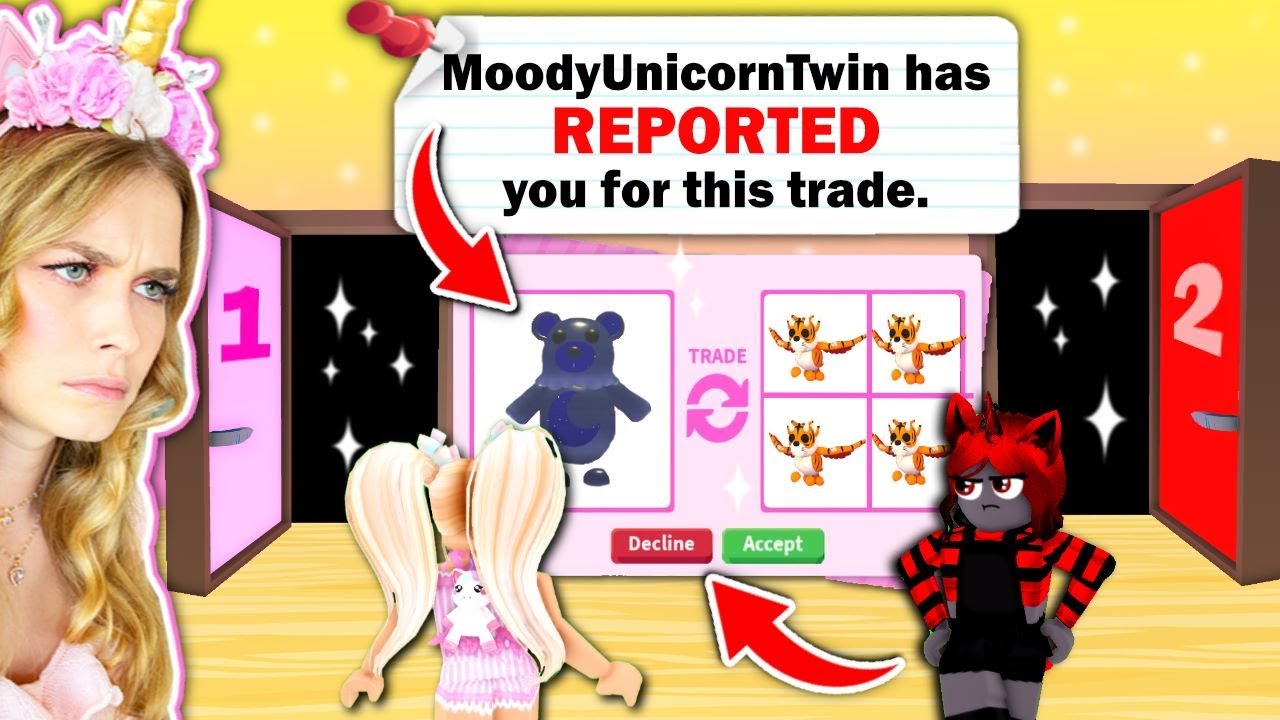 DOOR DECIDES Which *LEGENDARY* PET I Trade BUT She REPORTED ME In Adopt ...
