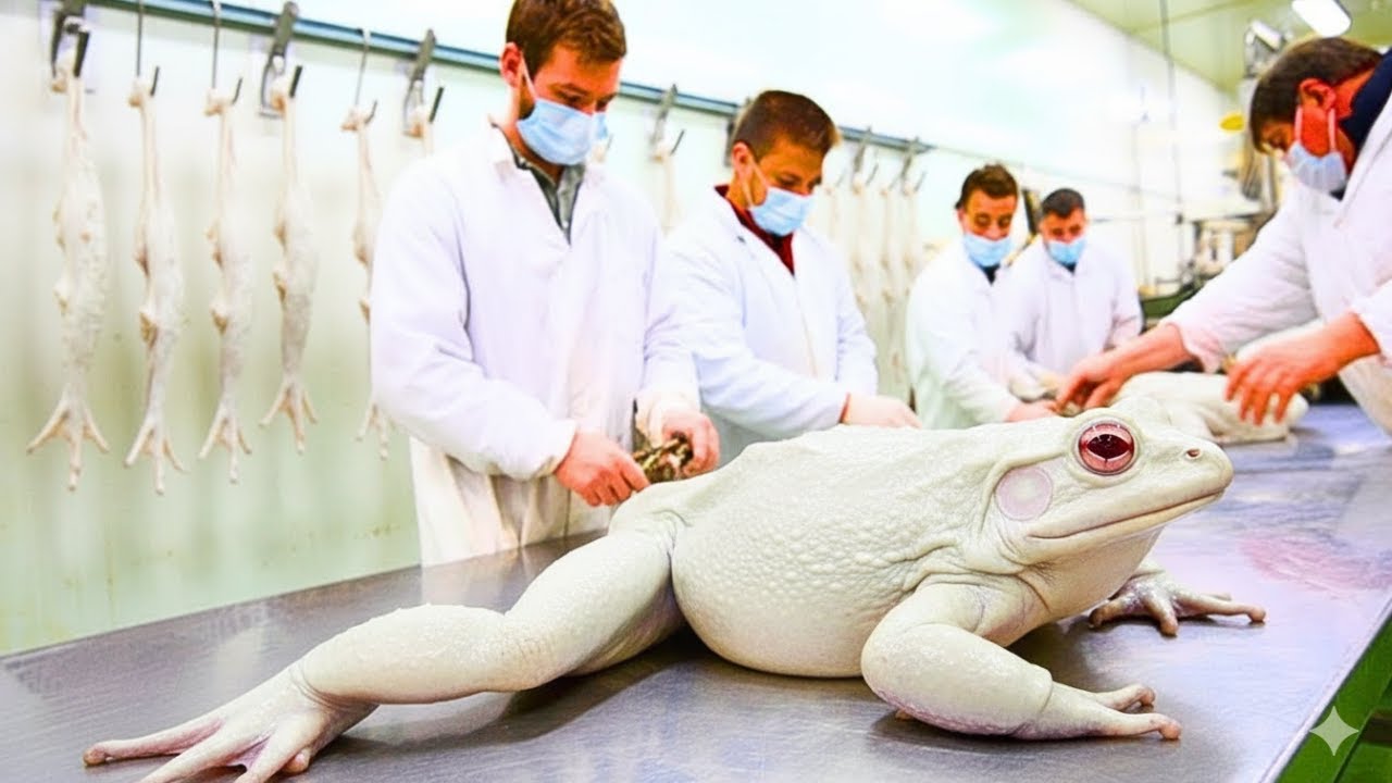 Inside the Albino-Frog Skin Factory How White Frog Skin Becomes High-End Fashion (Full Process ...