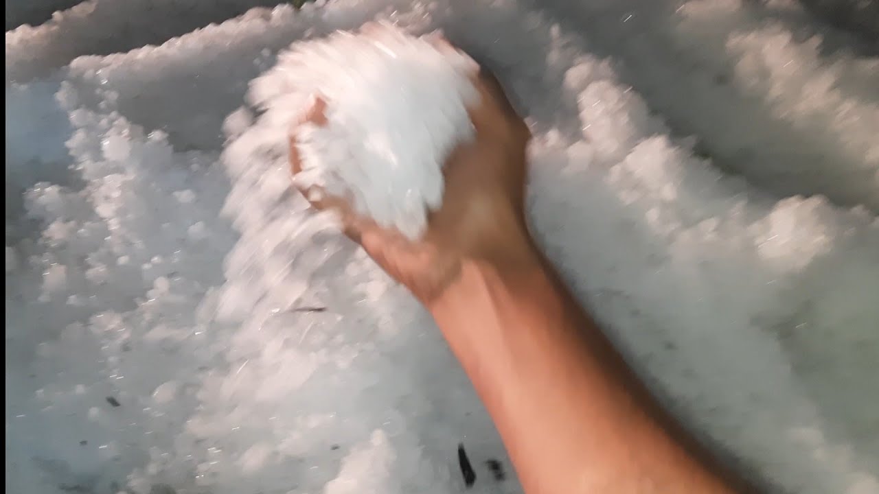 Heavy Ice fall at Ahmednagar || - YouTube