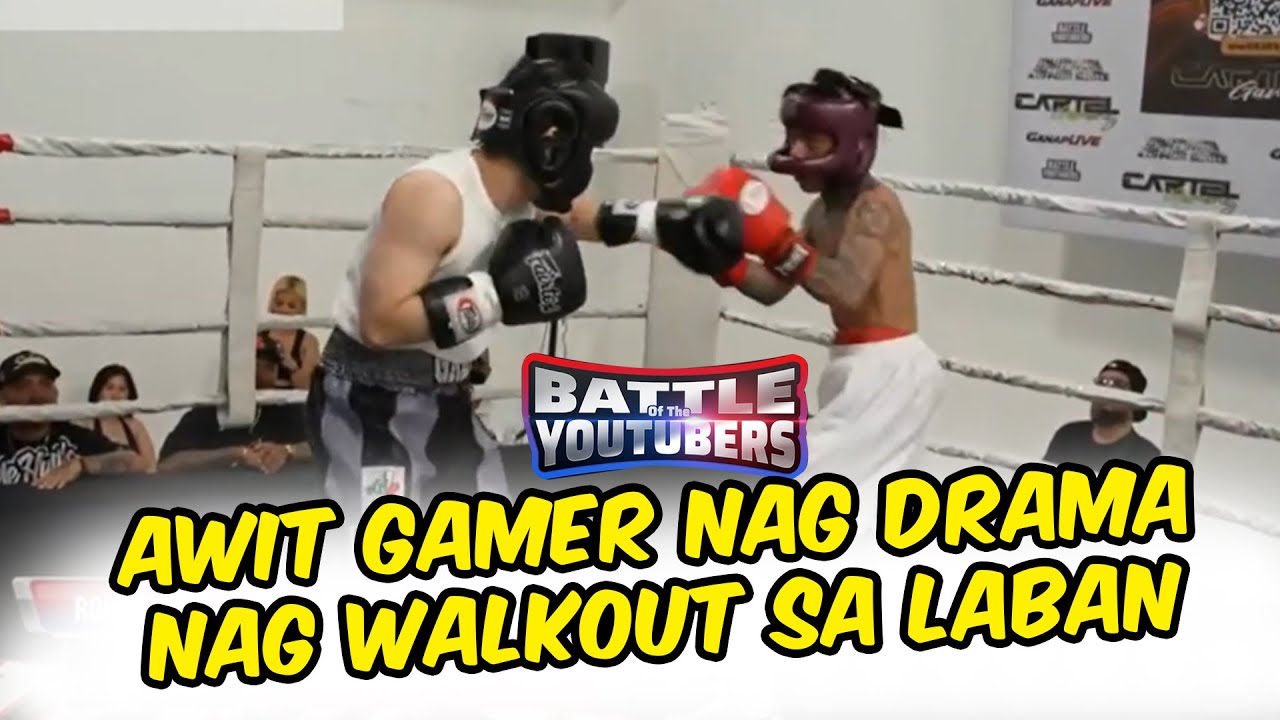 AWIT GAMER WALKOUT BATTLE OF YOUTUBER SEASON 3 #awitgamervsmerckgrey ...