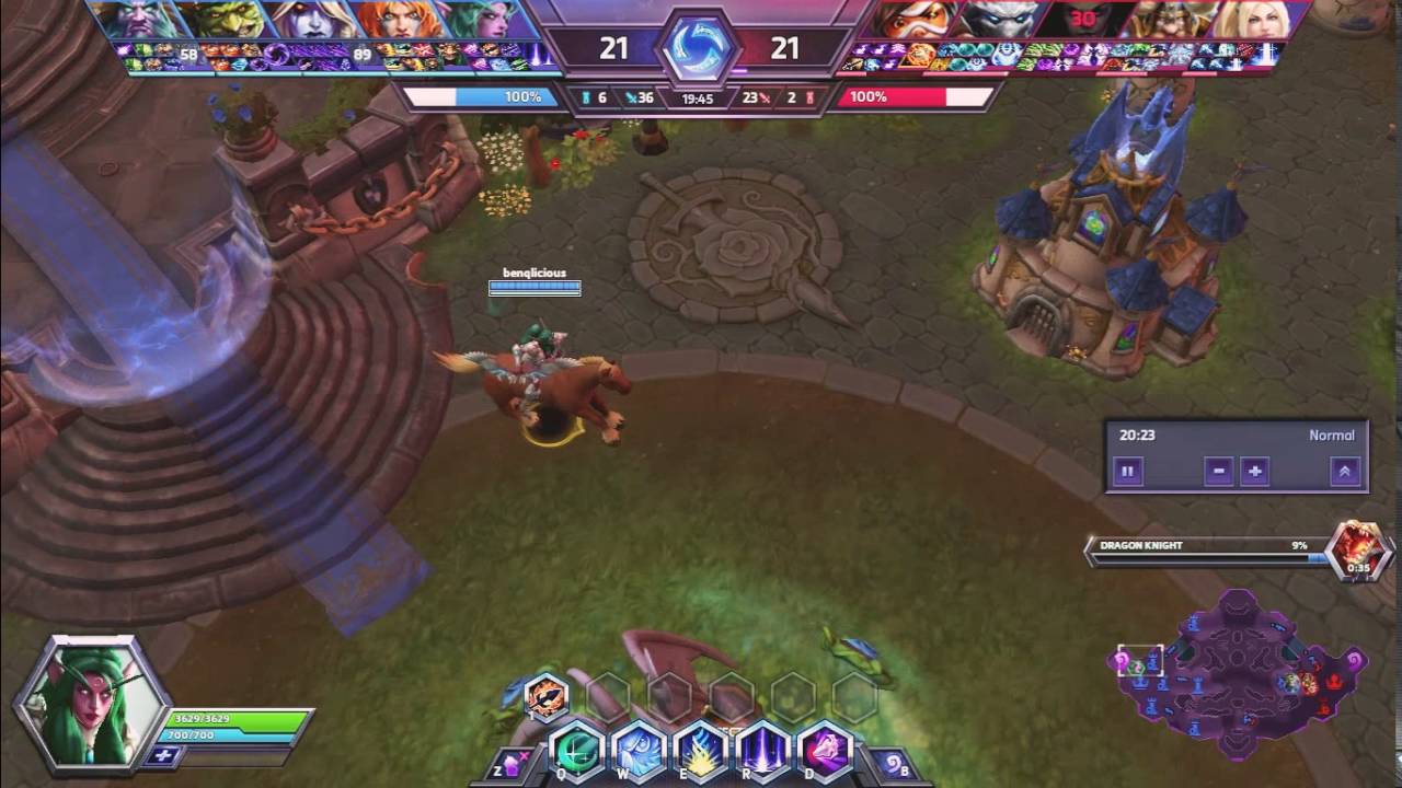 HotS Tyrande MLG 360 NO SCOPE!!! - YouTube