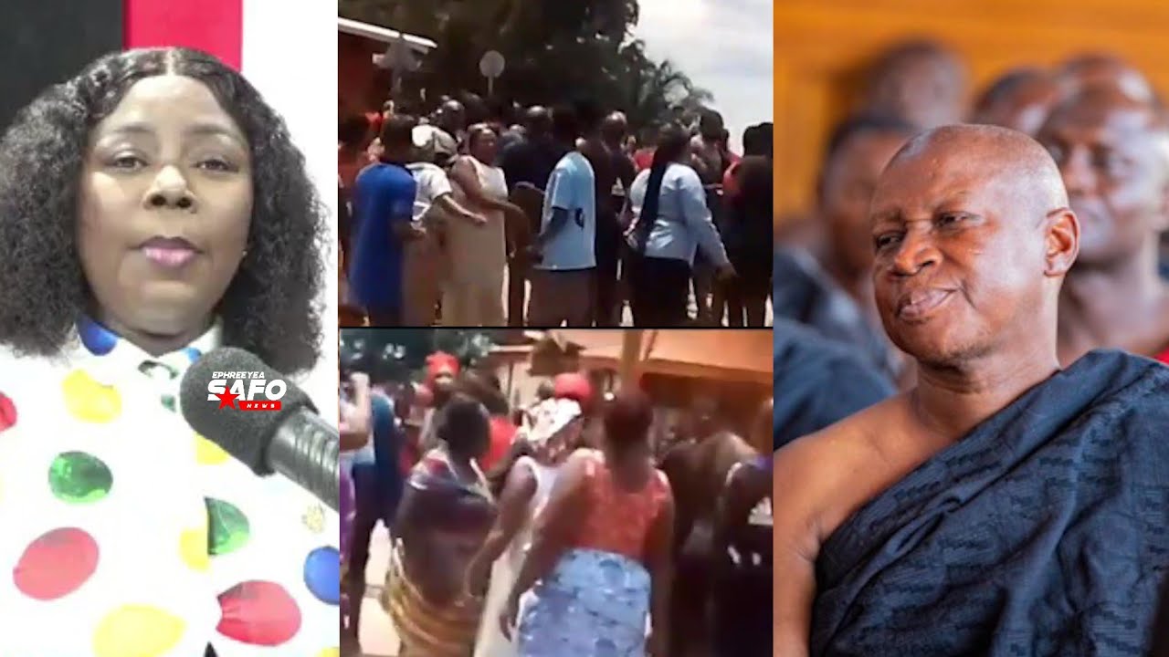 NDC's Salifu 11 take over Goaso Palace after the Chief's dèath😱People ...