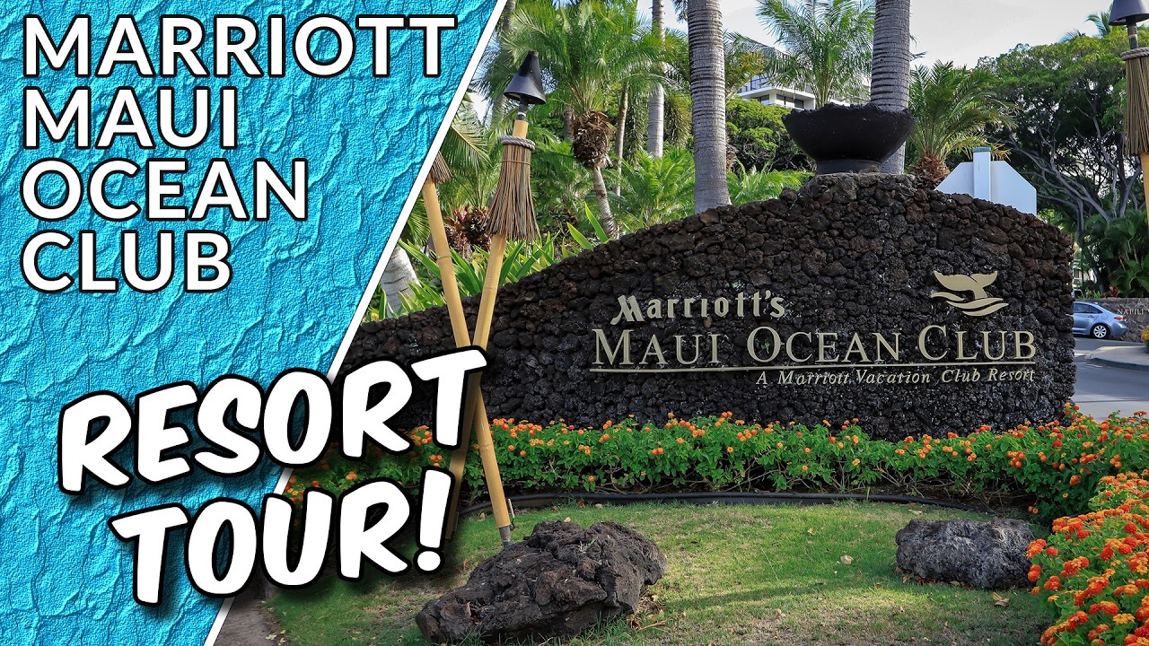 Resort Tour | Marriott's Maui Ocean Club - Molokai, Maui & Lanai Towers ...