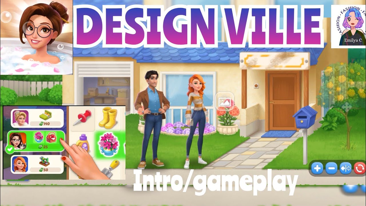 DESIGN VILLE - Making my studio design #mergegames #designville #studio ...