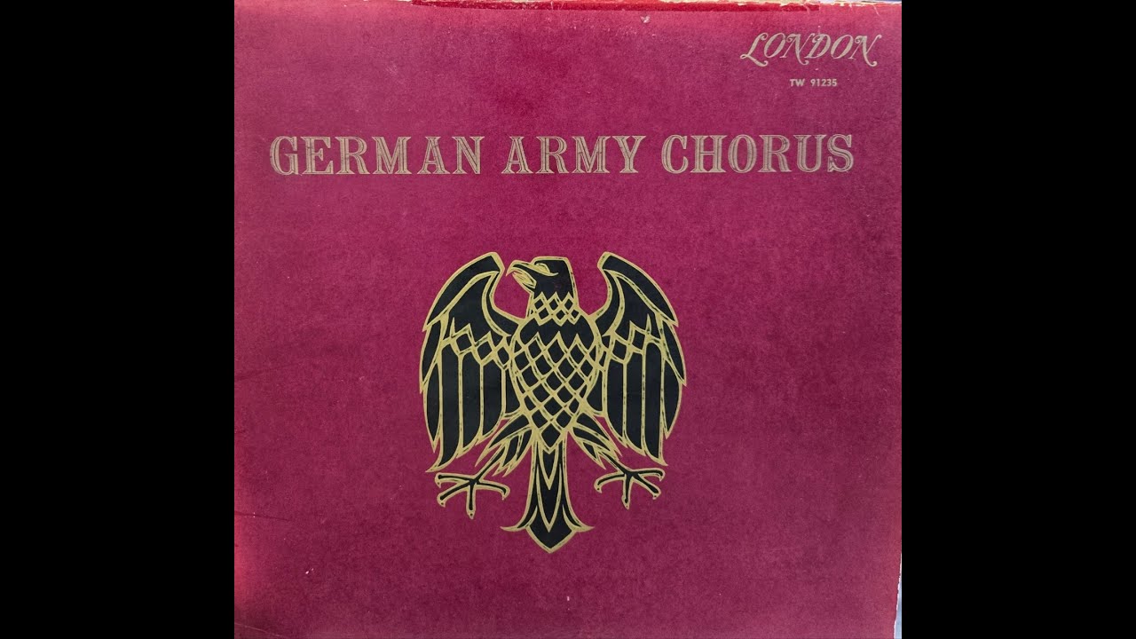 (Germany Military Song) German Army Chorus and Brass Band Side A,독일군가 ...