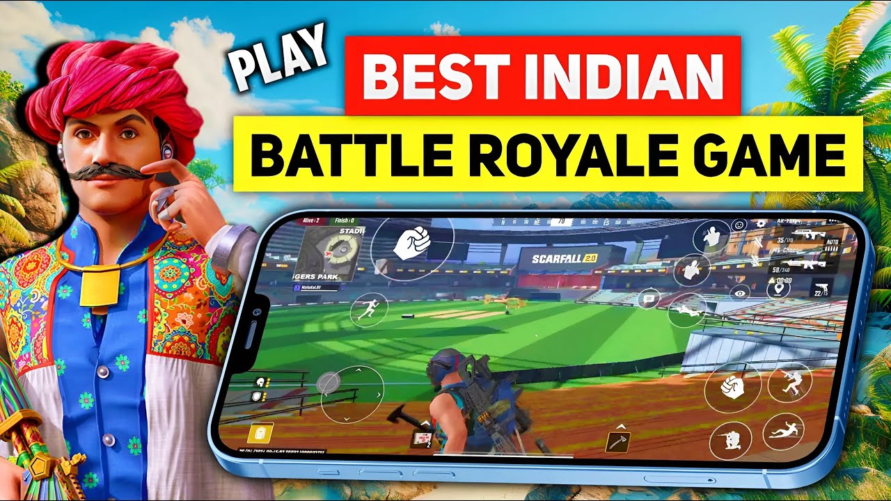 WE PLAYING BEST INDIAN BATTLE ROYALE GAME LIVE !! 🤯 - YouTube