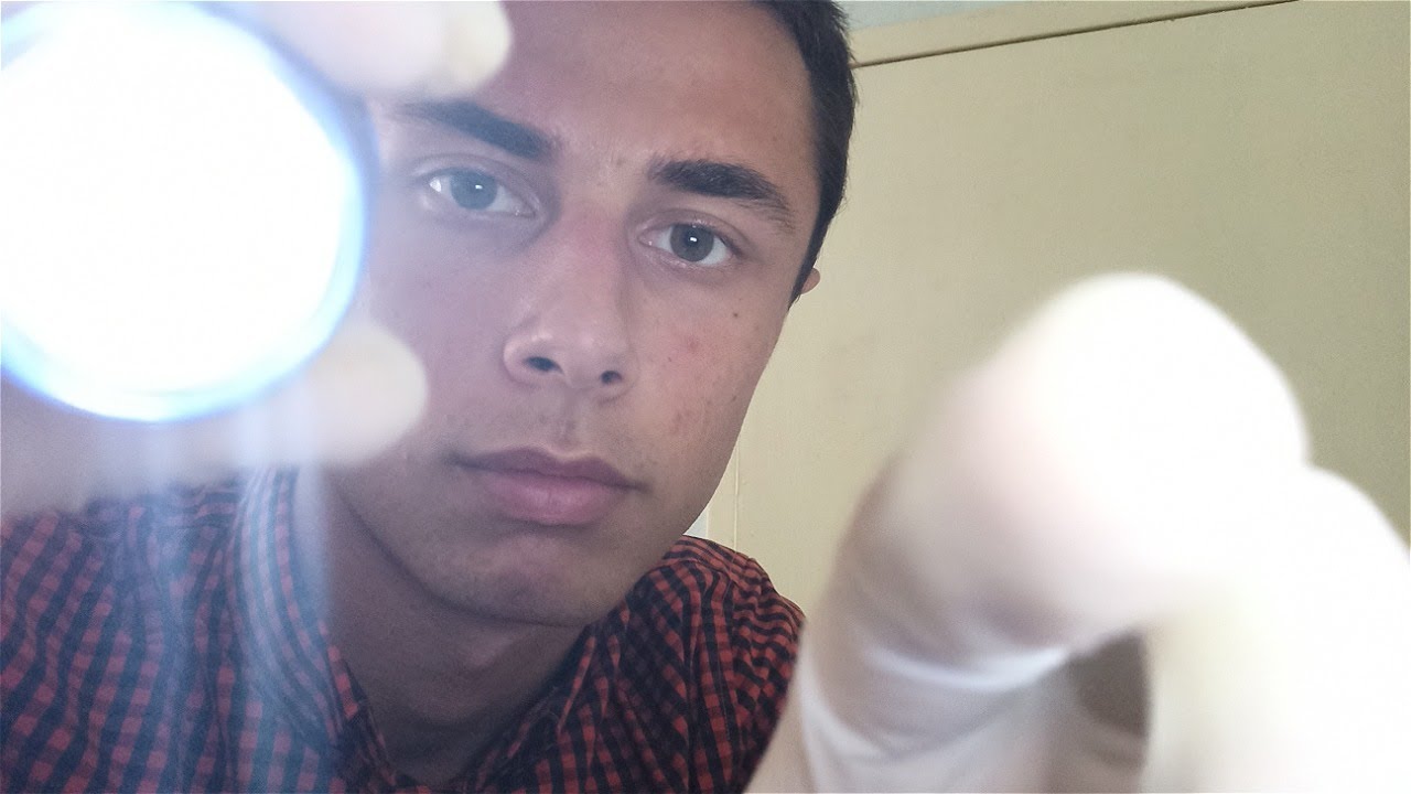 ASMR Optometrist Roleplay | Relaxing Eye Exam - YouTube