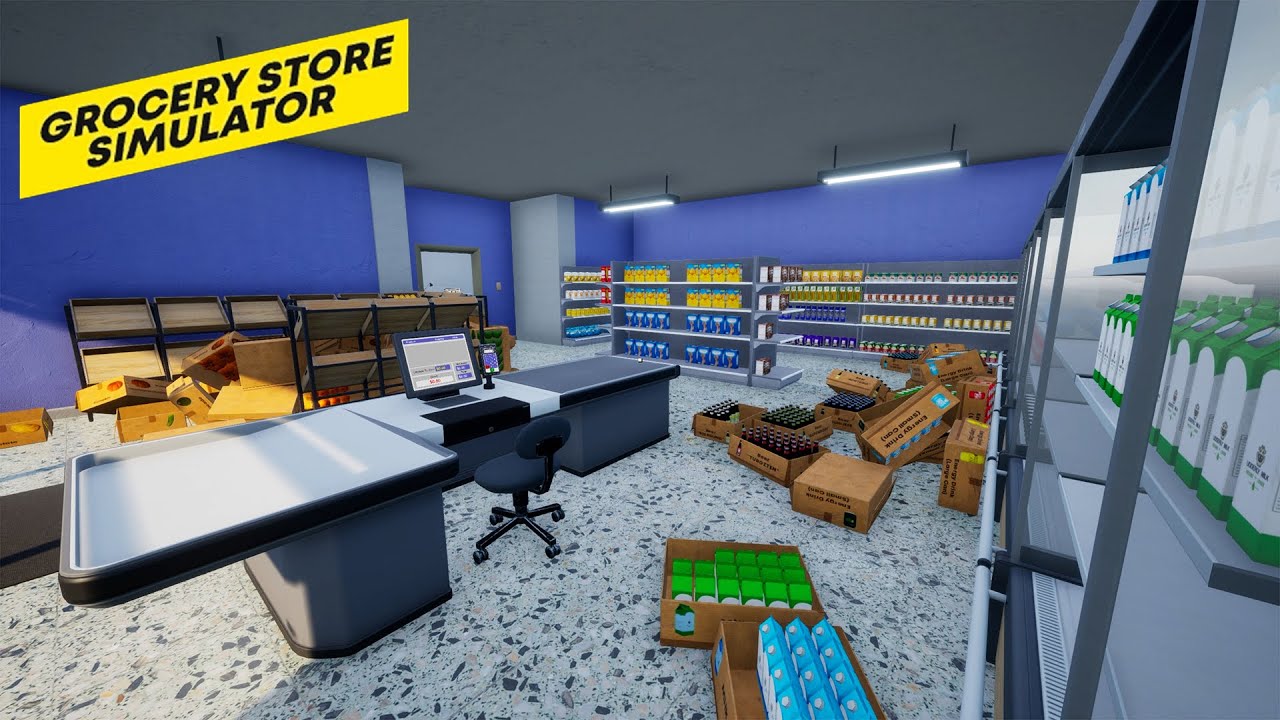 Massive Game Updates in Grocery Store Simulator - New Features ...