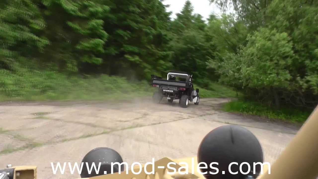EPS Springer ATV For Sale Direct from the UK MoD - YouTube