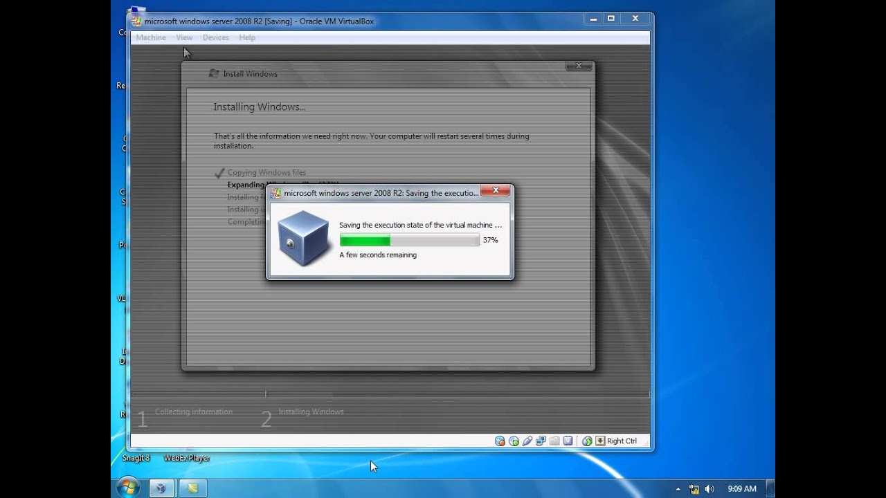 Oracle VM Virtual box ( Pause or Save Running virtual machine) part 3 ...
