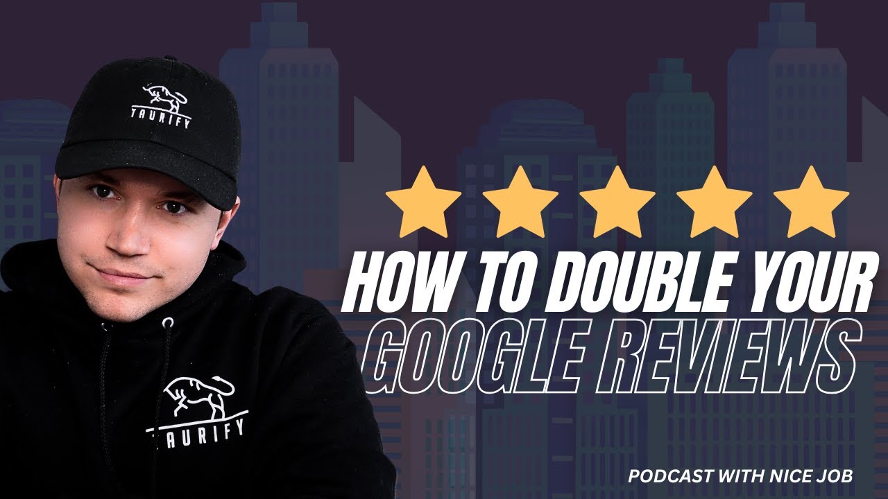 How To Double Your Google Reviews With Nice Job - YouTube