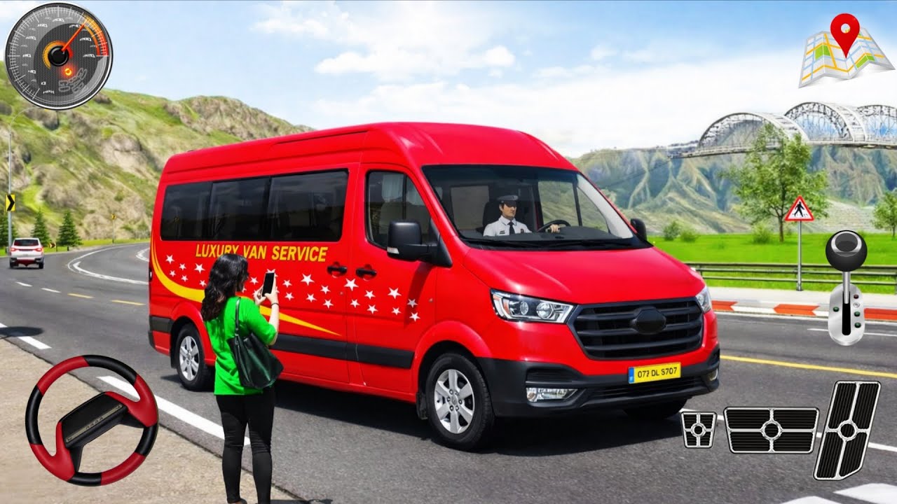 New 3D Van Simulator Driving Game 2026 | Mini Bus Driving Van Simulator ...