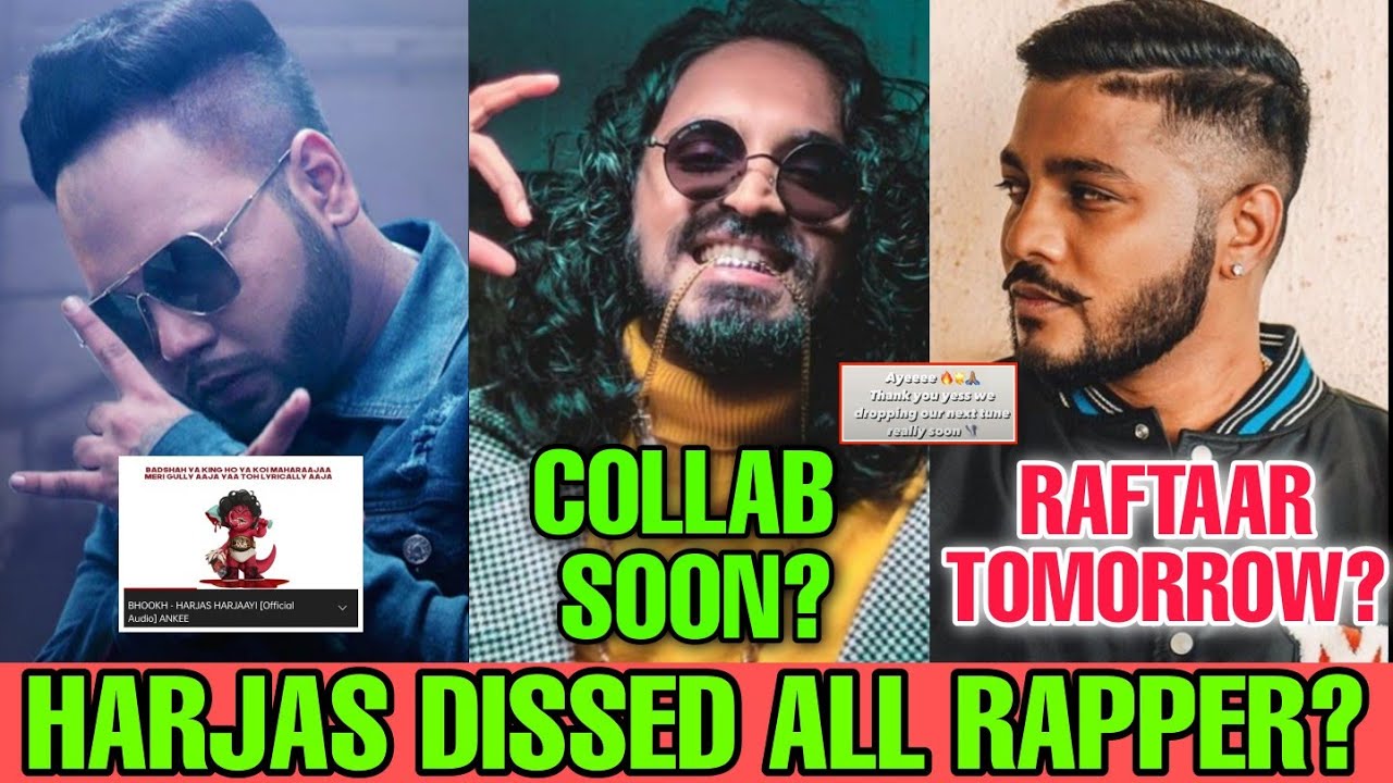 Emiway Collab Very Soon!Harjas Dissed All Rapper Of DHH?Raftaar Track ...