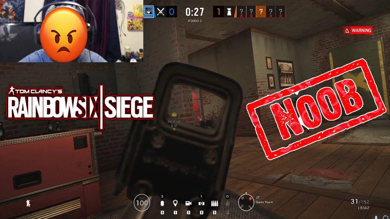 NOOB Plays Rainbow Six Siege For The First Time On PC/Mouse & Keyboard ...