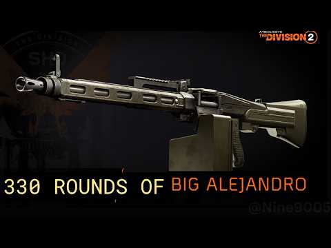 Big Alejandro LMG with Centurion Exotic holster is a match made in heaven? | Division 2