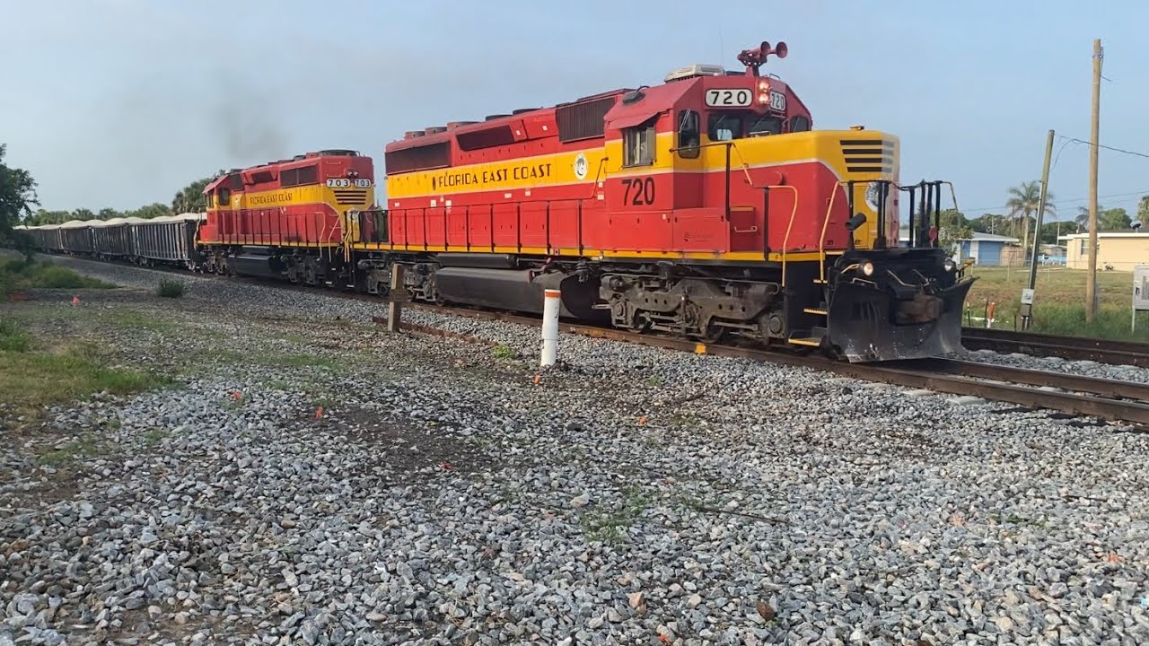 FEC TRAIN 336 @ 7:37am 5-21-22 - YouTube