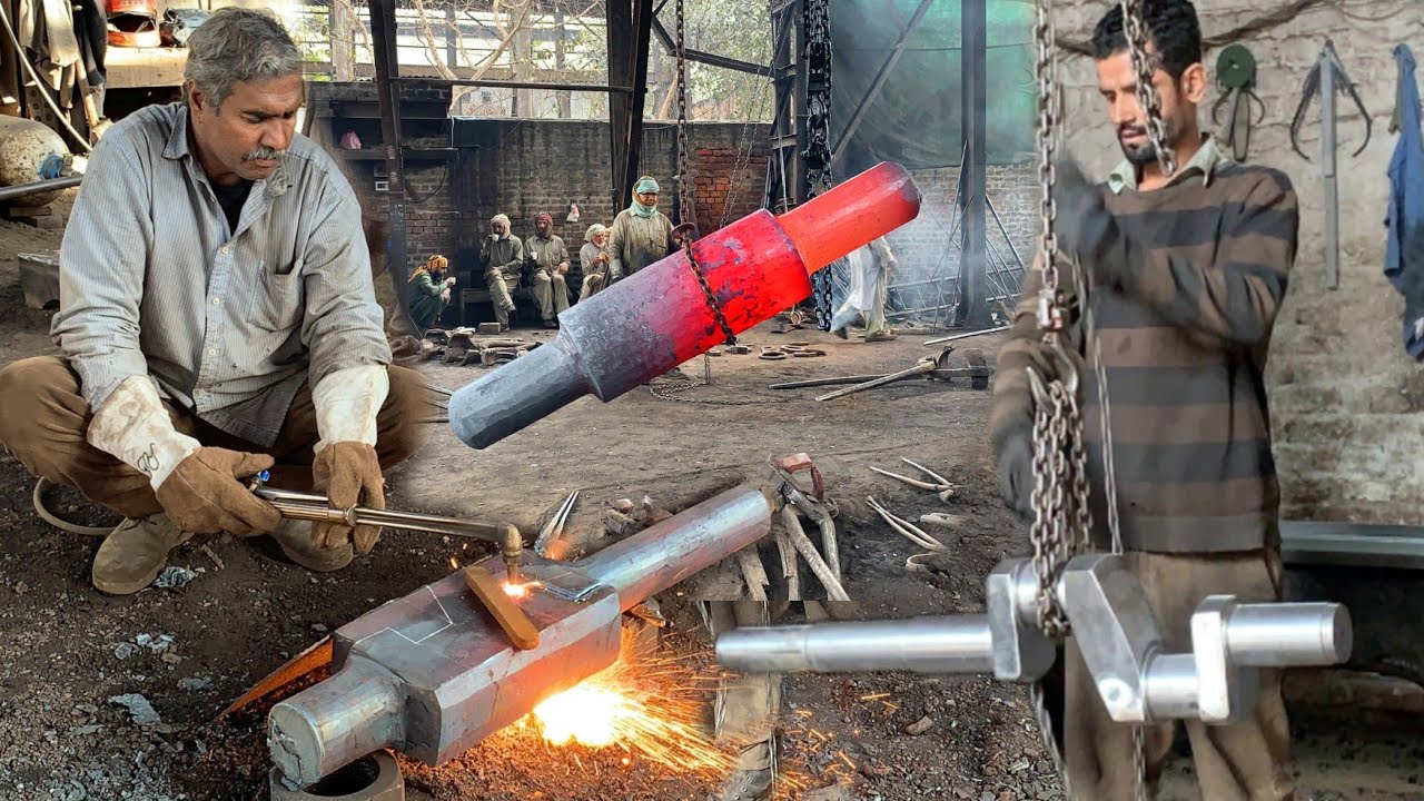 Amazing How Crankshafts Are Forged and Go Through the Machining and ...