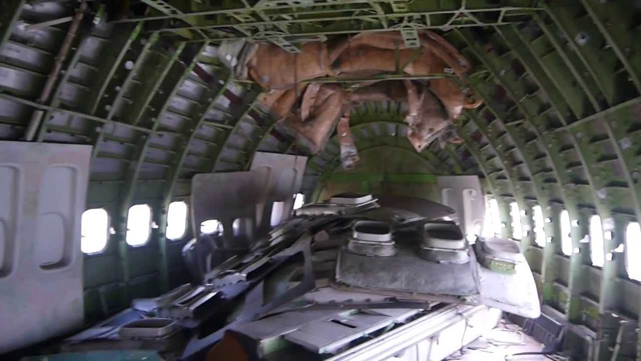 Abandoned 747 Airplane Lower Deck in Bangkok, Thailand! (Part 2) - YouTube