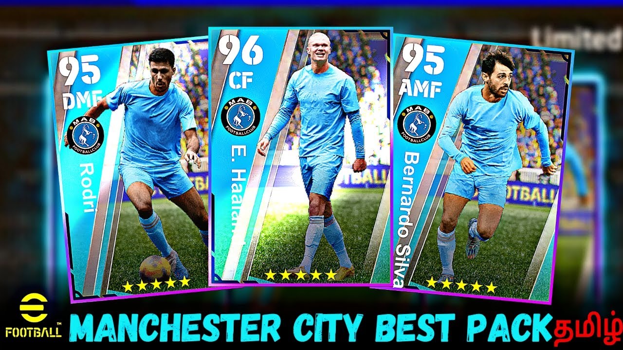 Manchester City Pack Opening | Efootball 2023 Mobile Gameplay In Tamil ...