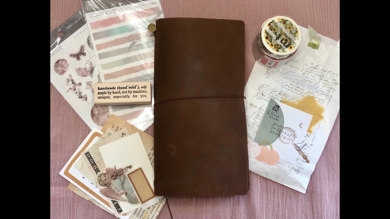 ASMR - Journal Pages unboxing and journal with me #8 - YouTube