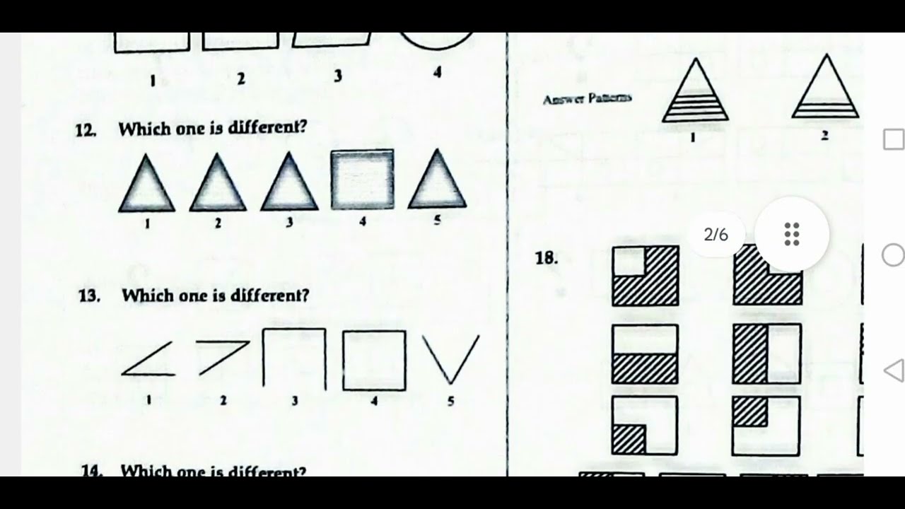 Intelligence Test Preparation |Verbl Non-Verbal | Pak navy, Army ...