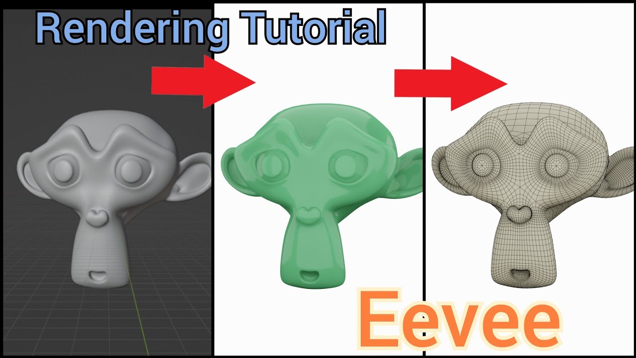 White Background and Wire Rendering Tutorial in Blender(Eevee) - YouTube