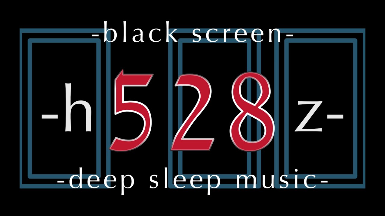 black screen | 528 Hz healing frequency music | 529 hz - YouTube