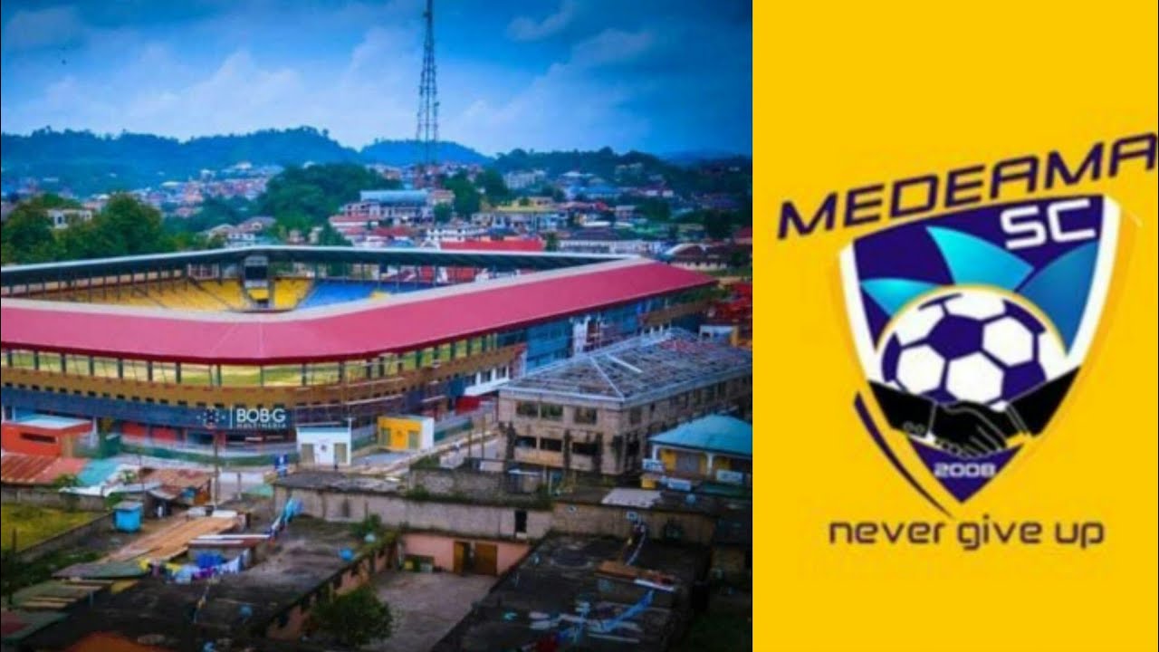 VIDEO: Medeama SC 🏟️🇬🇭10,000 seater stadium in Tarkwa nearing ...
