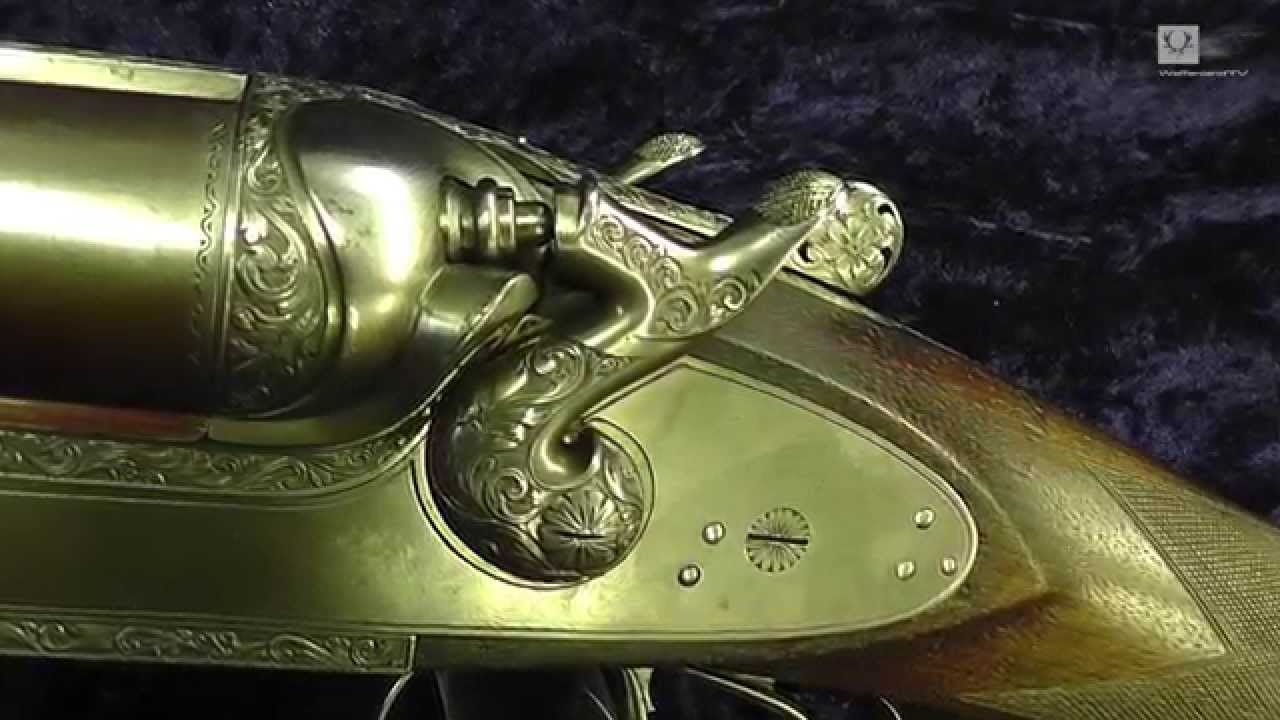 Armi Famars Sidelock Hammer Gun 12 bore - YouTube