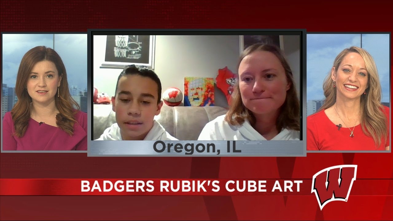 TAKE A LOOK: 14-year-old creates images of Badger basketball players ...