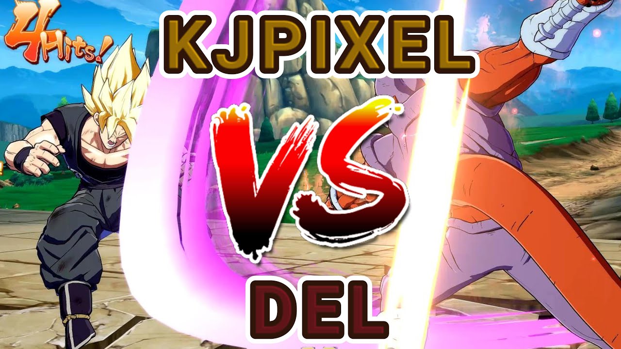 DEL VS KJPIXEL | Dragon Ball FighterZ - YouTube