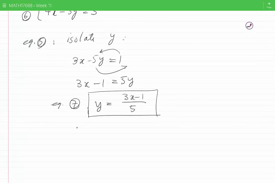 Solving linear systems of equations - YouTube