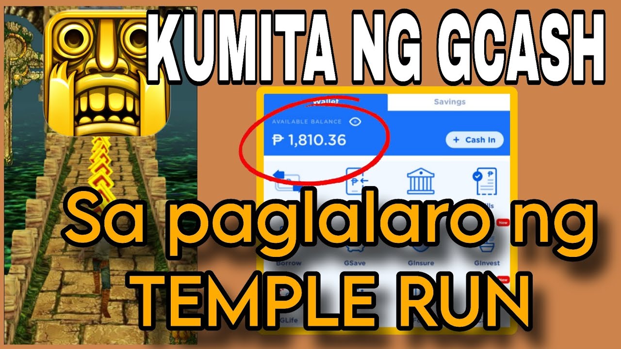 KUMITA NG GCASH SA TEMPLE RUN - YouTube