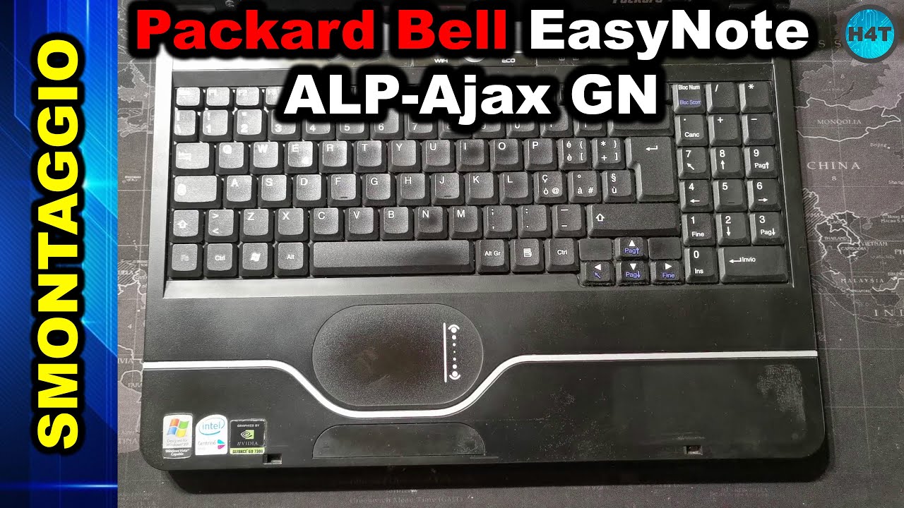 Packard Bell EasyNote ALP-Ajax GN disassembly SMONTAGGIO - YouTube