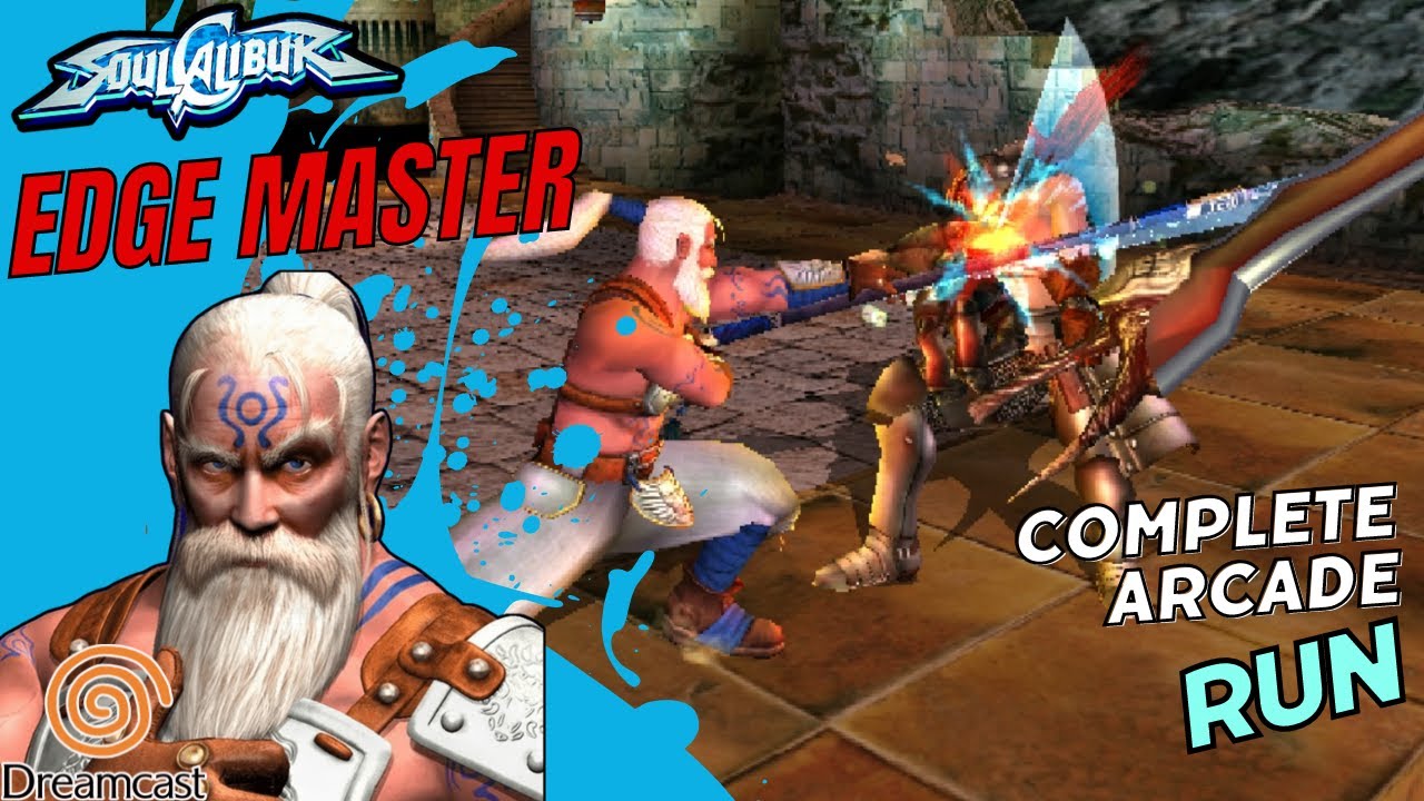 Dreamcast Soul Calibur - Edge Master Arcade Run | Mastering the Ancient ...