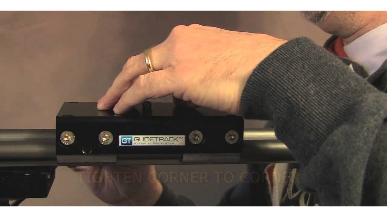 How to attach a Glidetrack Hybrid carriage the a rail - YouTube