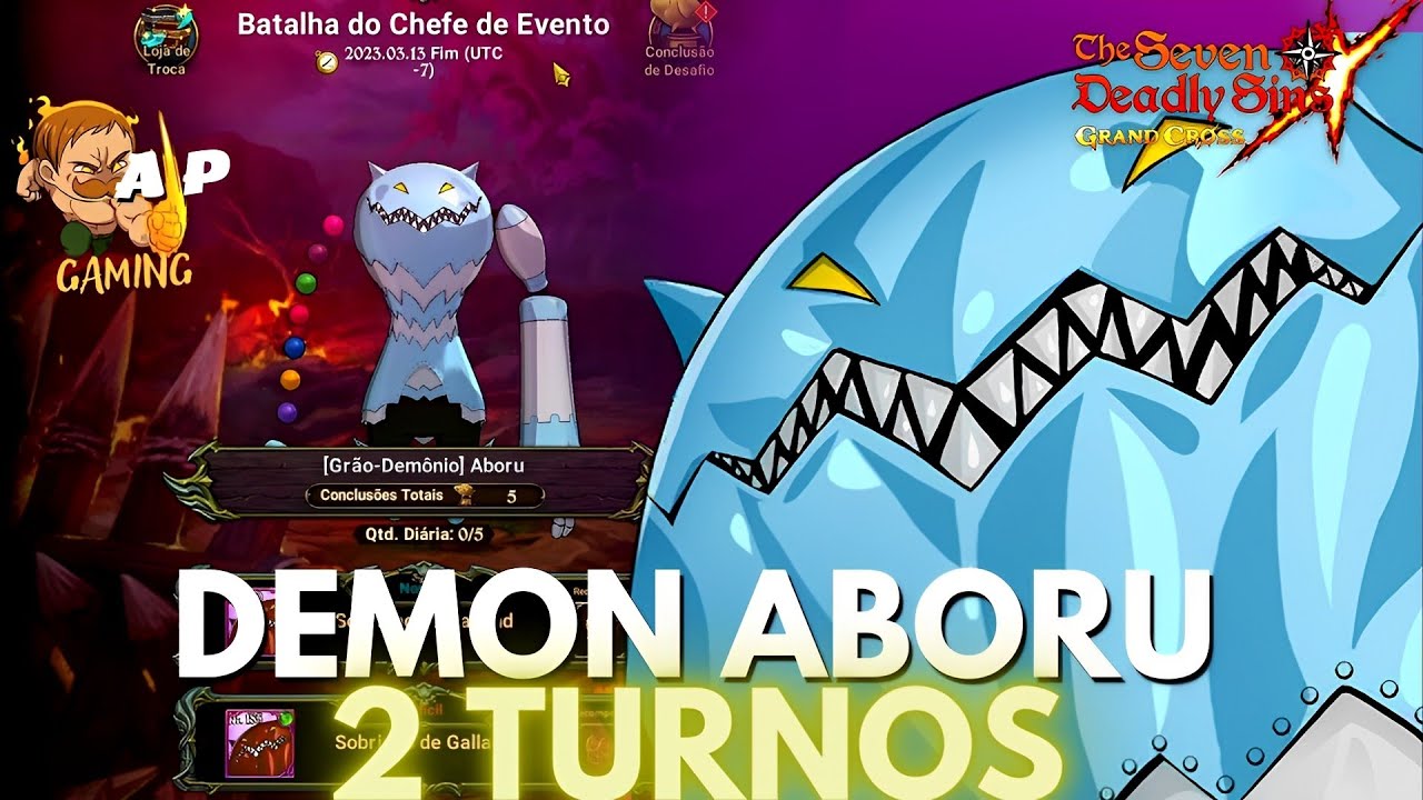 RÁPIDO E FÁCIL!COMO FAZER EM 2 TURNOS O DEMÔNIO ABORU NO EXTREMO! - The ...