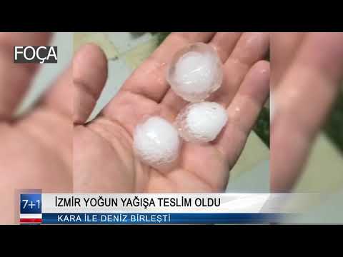 İZMİR, YOĞUN YAĞIŞA TESLİM OLDU