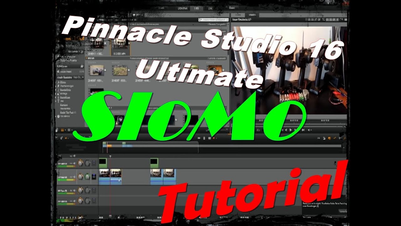 SloMo in Pinnacle Studio 16 Ultimate (Tutorial) - YouTube