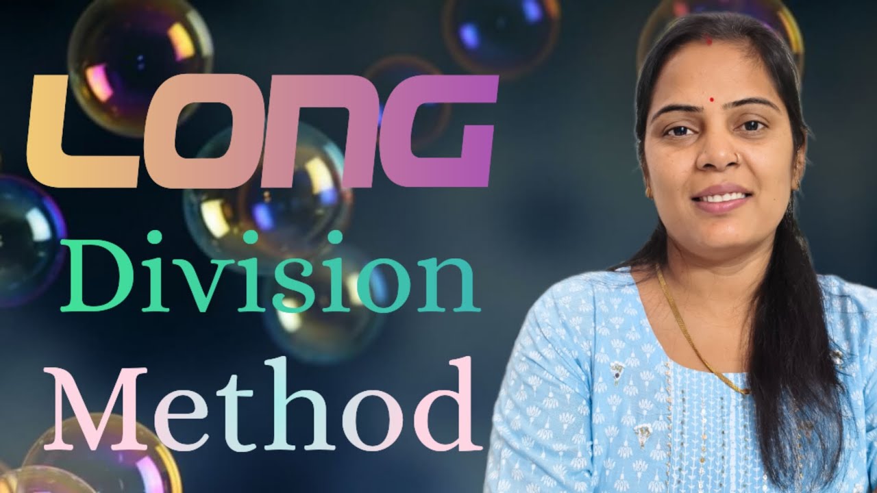 Long division method easyyy explanation ☺️ - YouTube