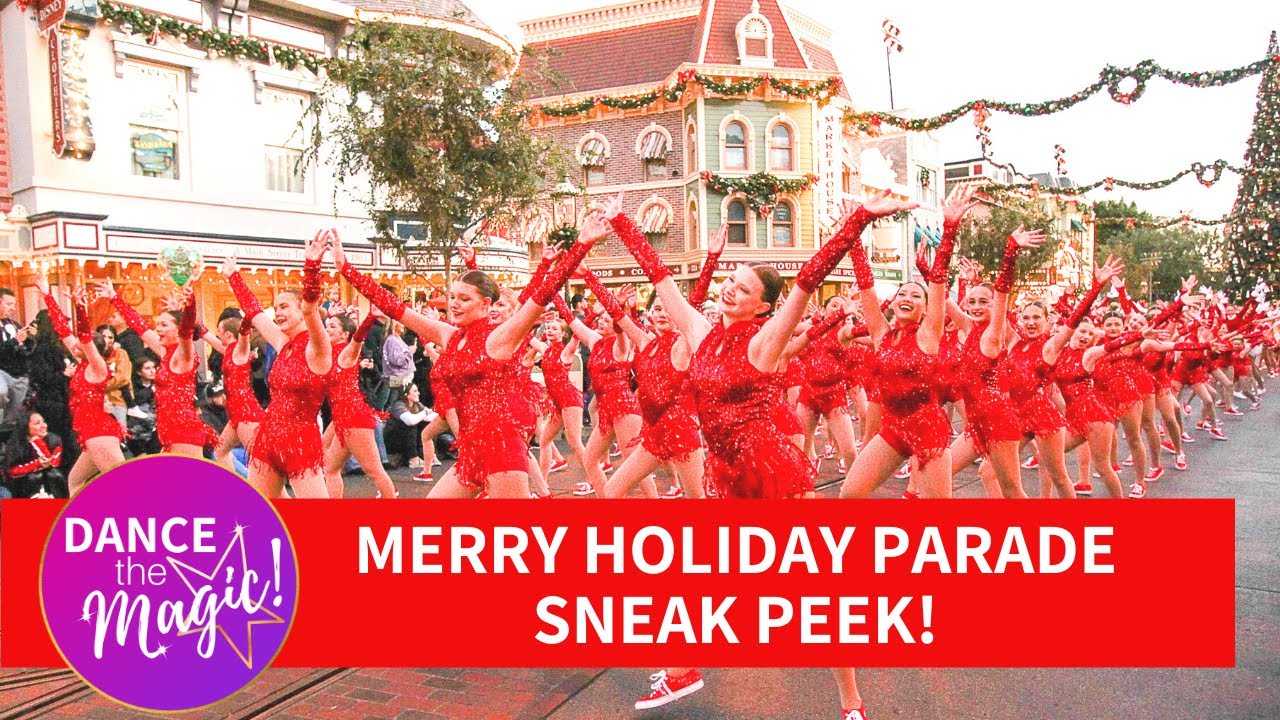 Dance the Magic Merry Holiday Parade at Disneyland® Resort! - YouTube