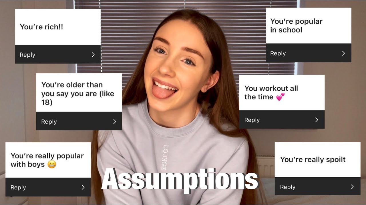 Answering your assumptions about me! - YouTube
