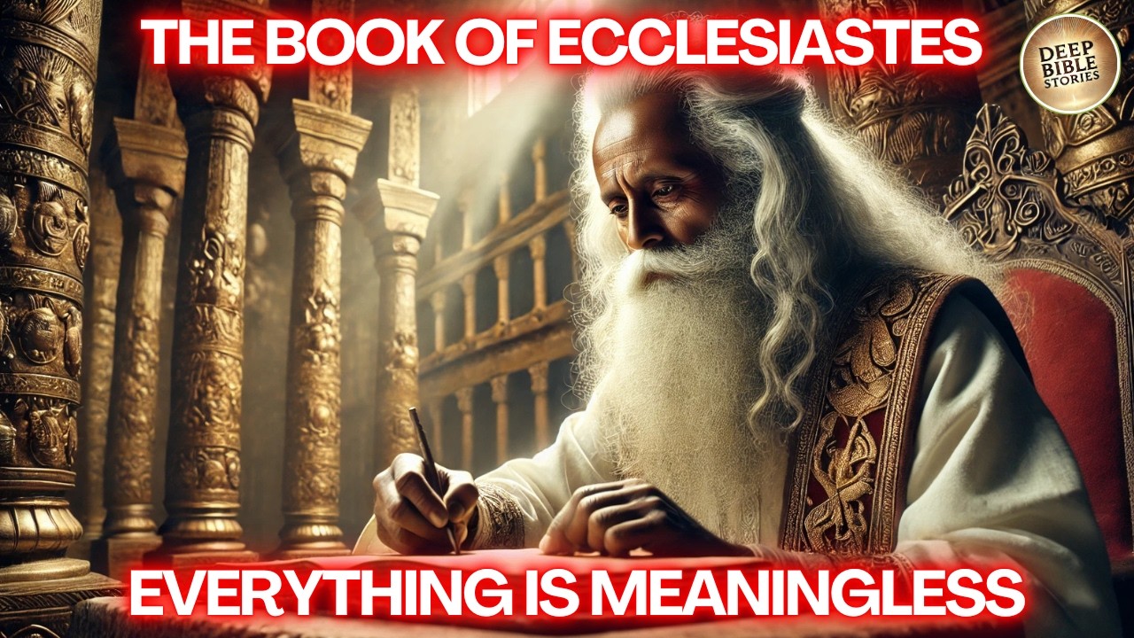 The Complete Story Of Ecclesiastes Like You've Never Seen It Before ...