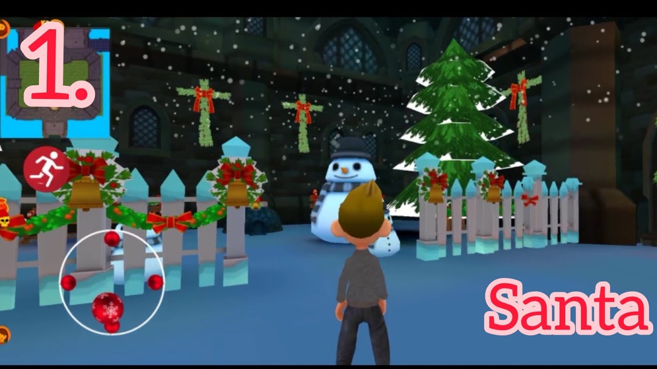 crazy Santa Christmas escape part-1. - YouTube