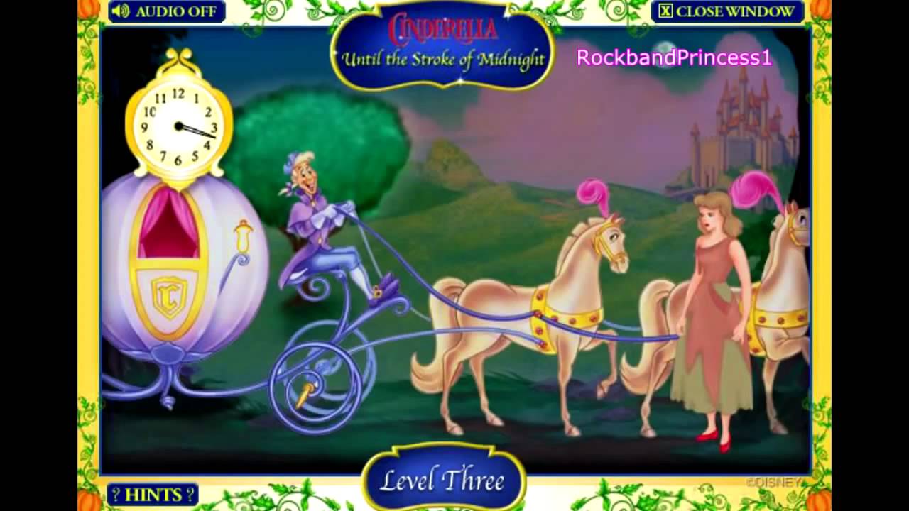 0249 Disney Games Cinderella Until The Stroke Of Midnight Game Disney ...