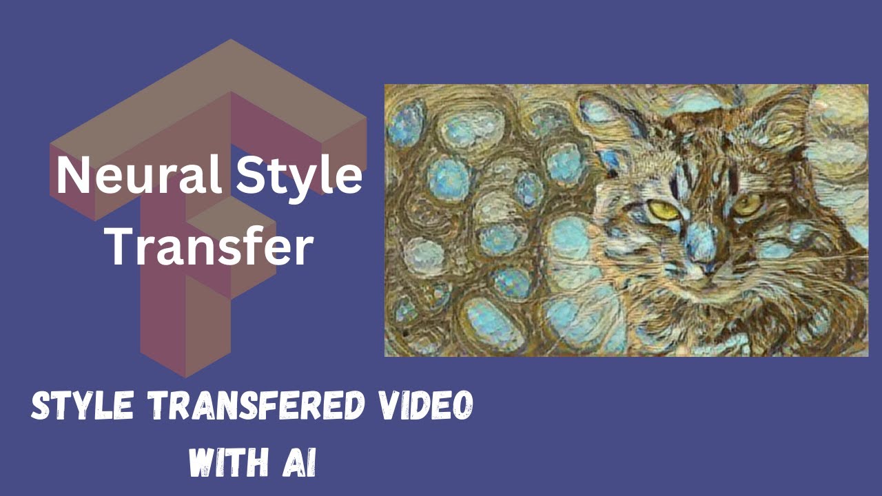 Create Style Transferred Video Using AI | VisionLearning - YouTube