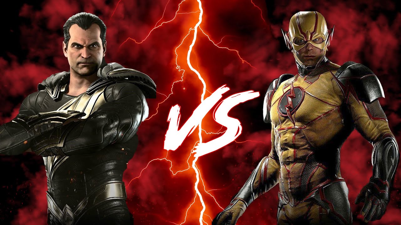 Reverse Flash Vs Black Adam | INJUSTICE 2 - YouTube
