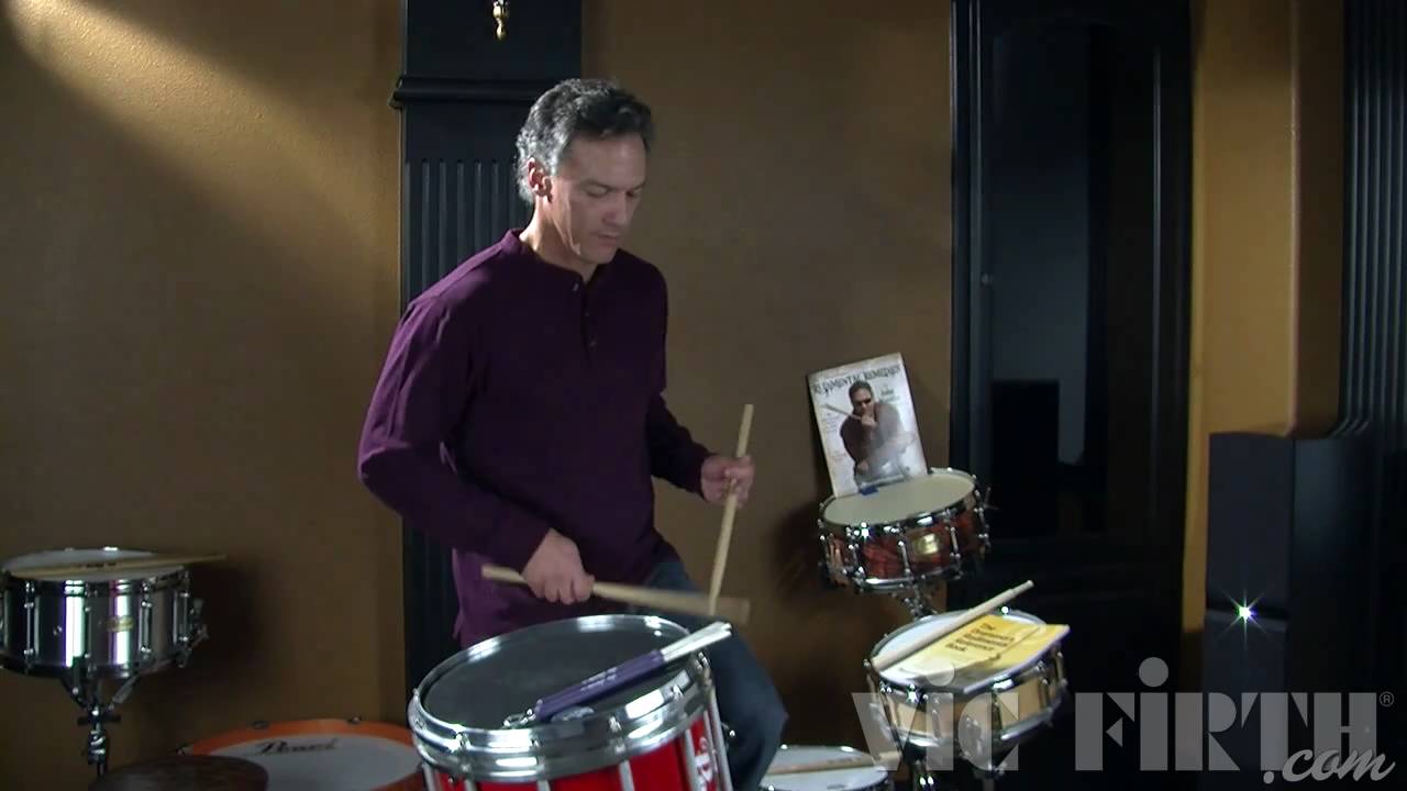 Vic Firth Rudiment Lessons: Double Stroke Roll - YouTube