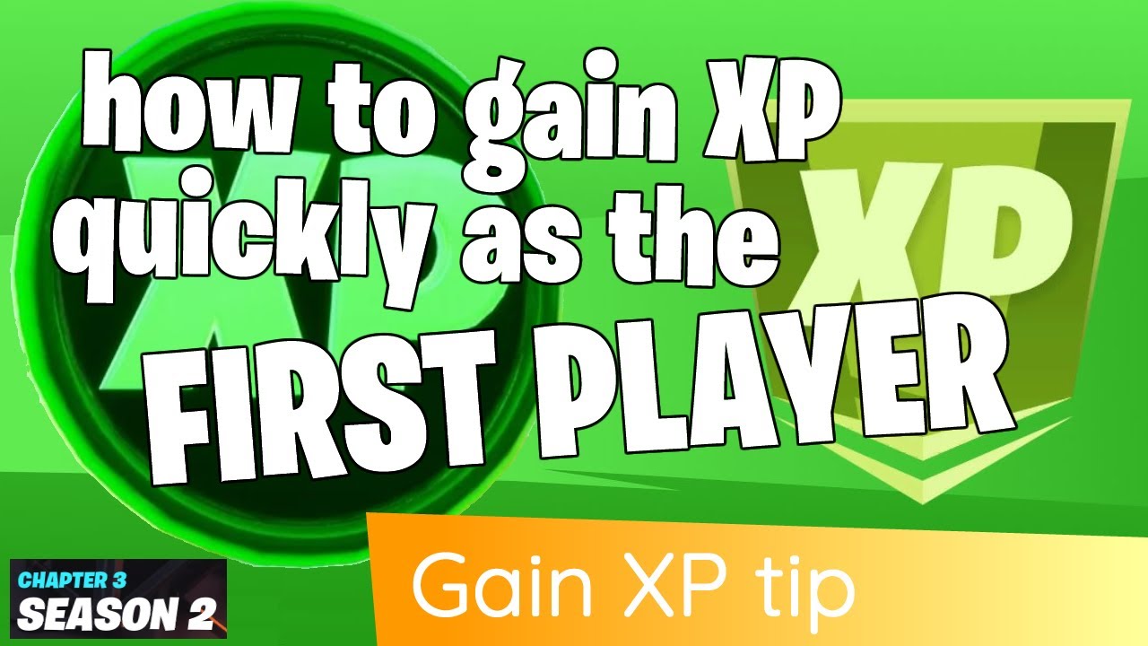 First Player XP boost in Fortnite - YouTube