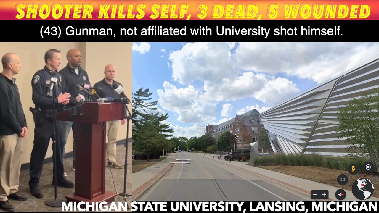 MICHIGAN STATE UNIVERSITY SHOOTING: Gunman Dead, After Killing 3 ...